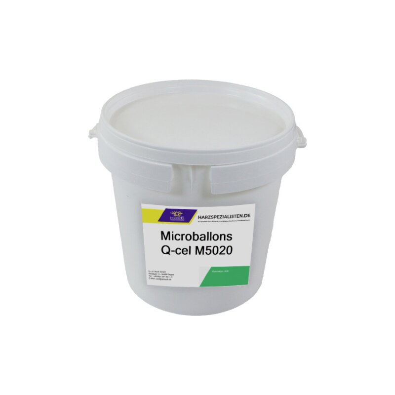 Microballons, Leichtfüllstoff M5020, sehr feine Glashohlkugeln, 9,95