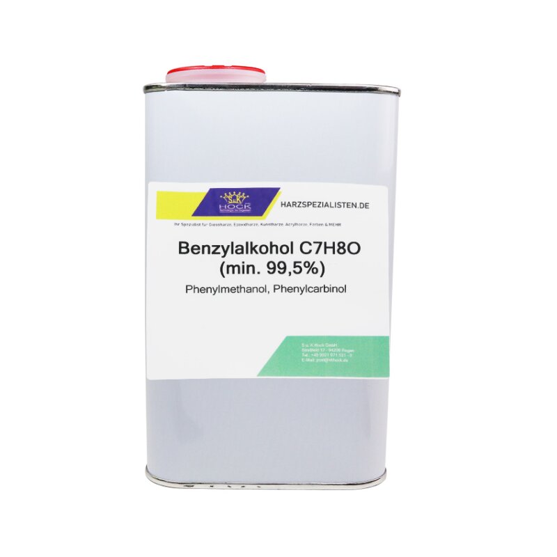 Benzylalkohol C7H8O (min. 99,5%) Phenylmethanol, Phenylcarbinol, 14,95